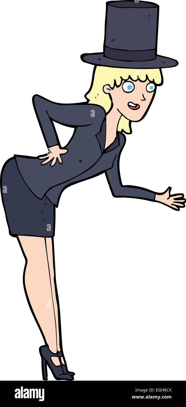 cartoon magician woman Stock Vector Image & Art - Alamy