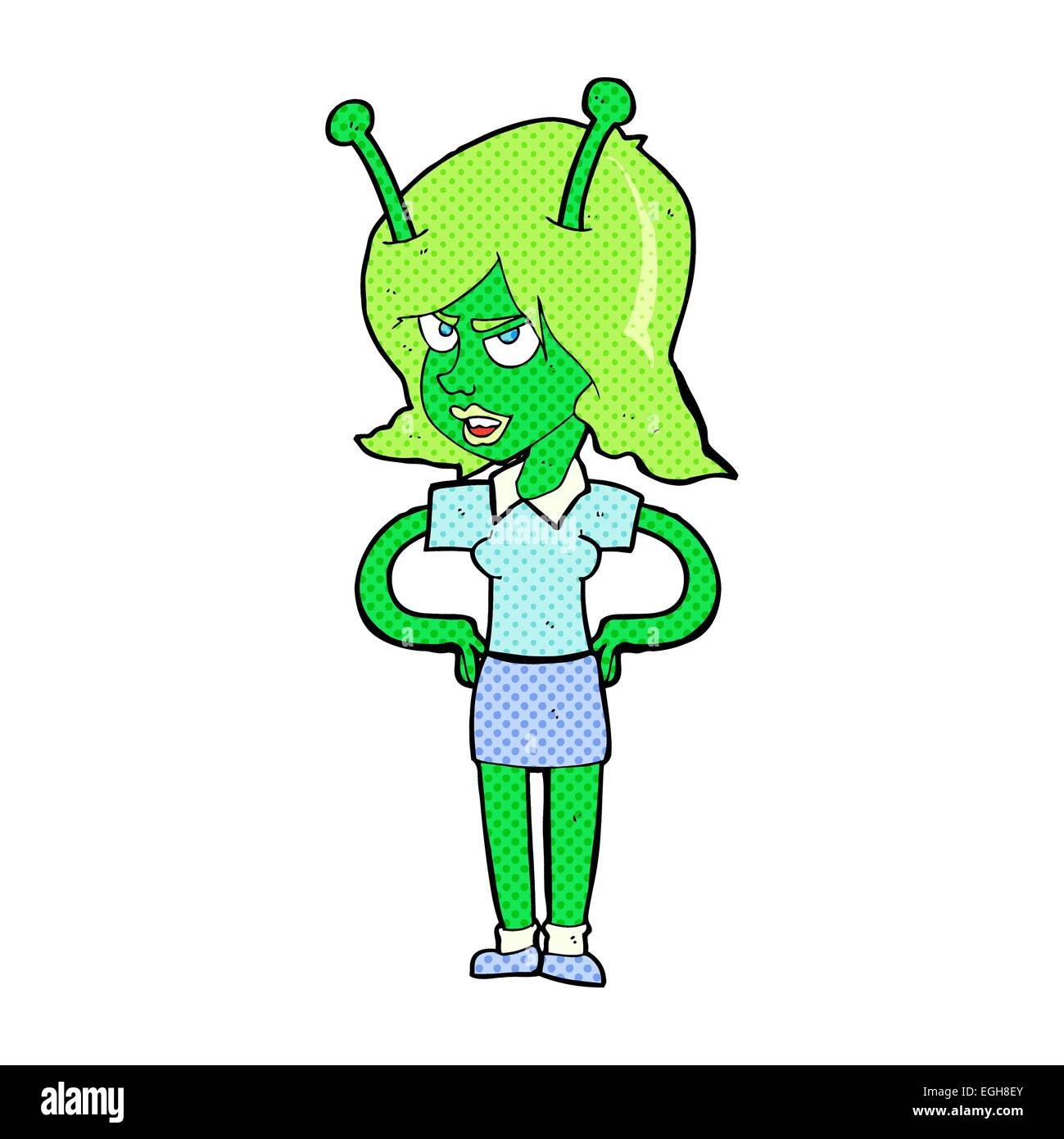 Spacegirl Stock Vector Images - Alamy