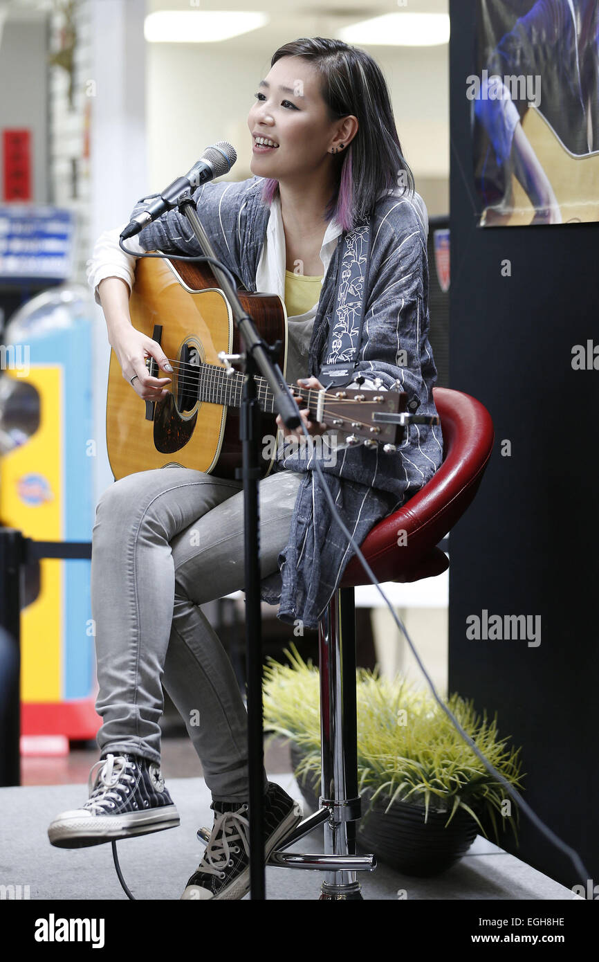 Taiwanese singer Deserts Chang, aka Desserts Xuan, aka Zhang Xuan, pre ...