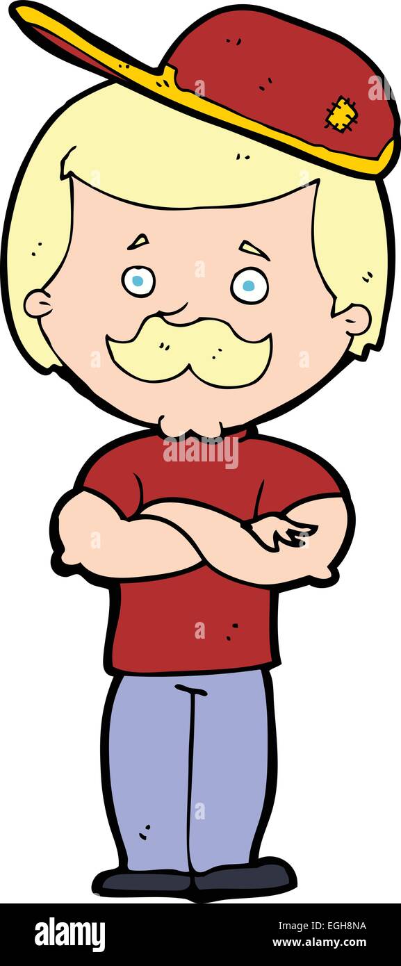 cartoon manly man Stock Vector Image & Art - Alamy