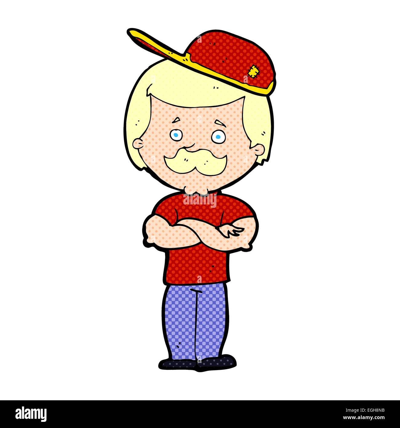 cartoon manly man Stock Vector Image & Art - Alamy