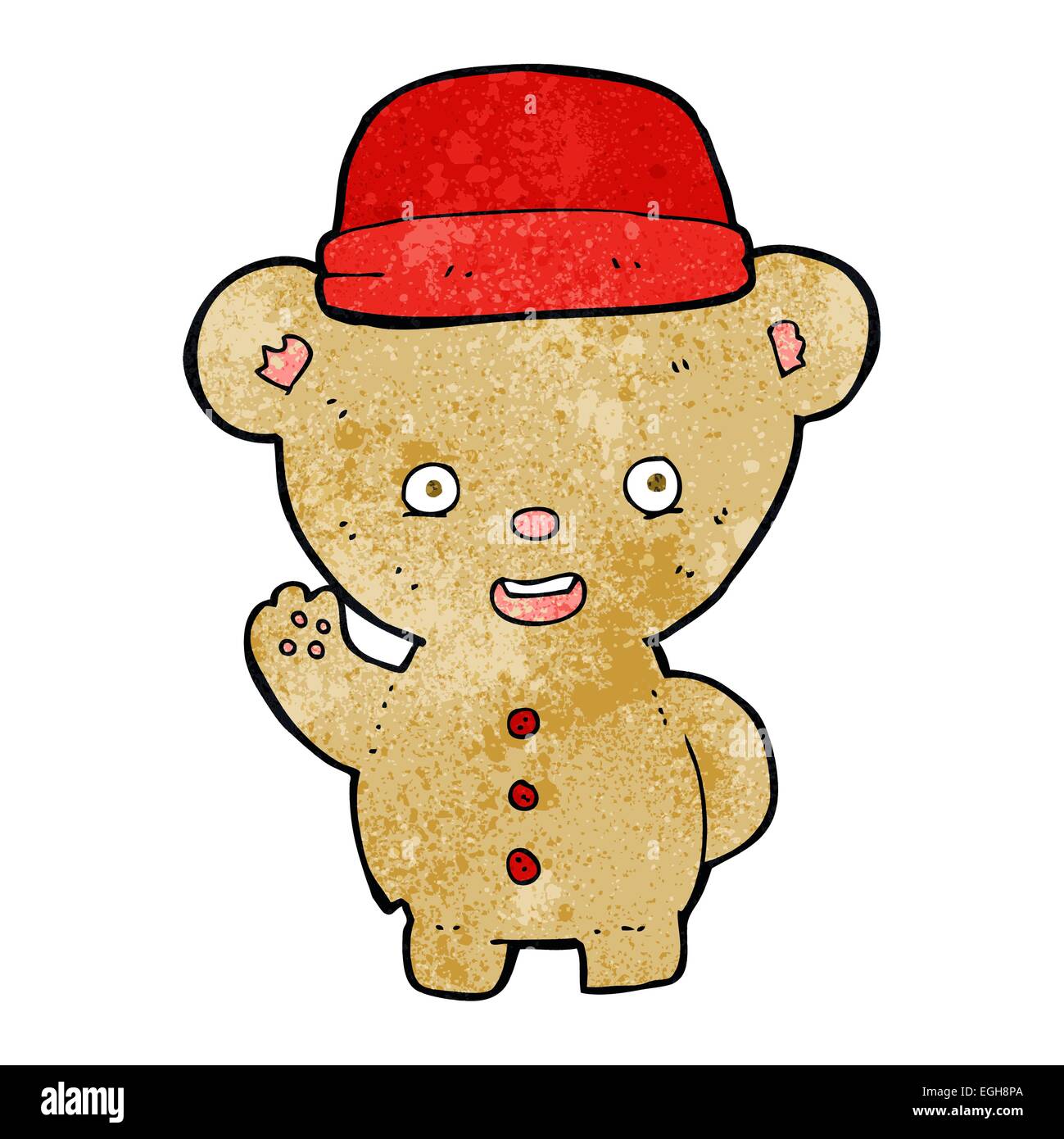 cartoon bear in hat Stock Vector Image & Art - Alamy