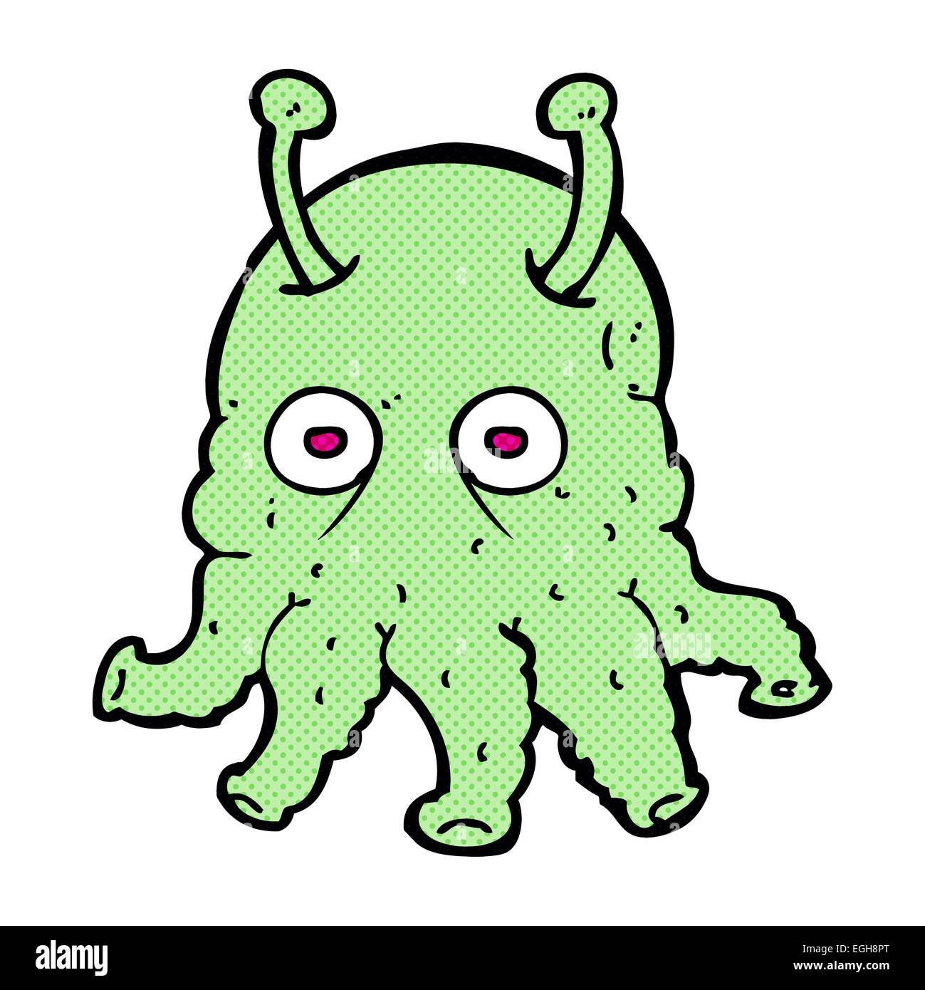 cartoon space alien Stock Vector Image & Art - Alamy