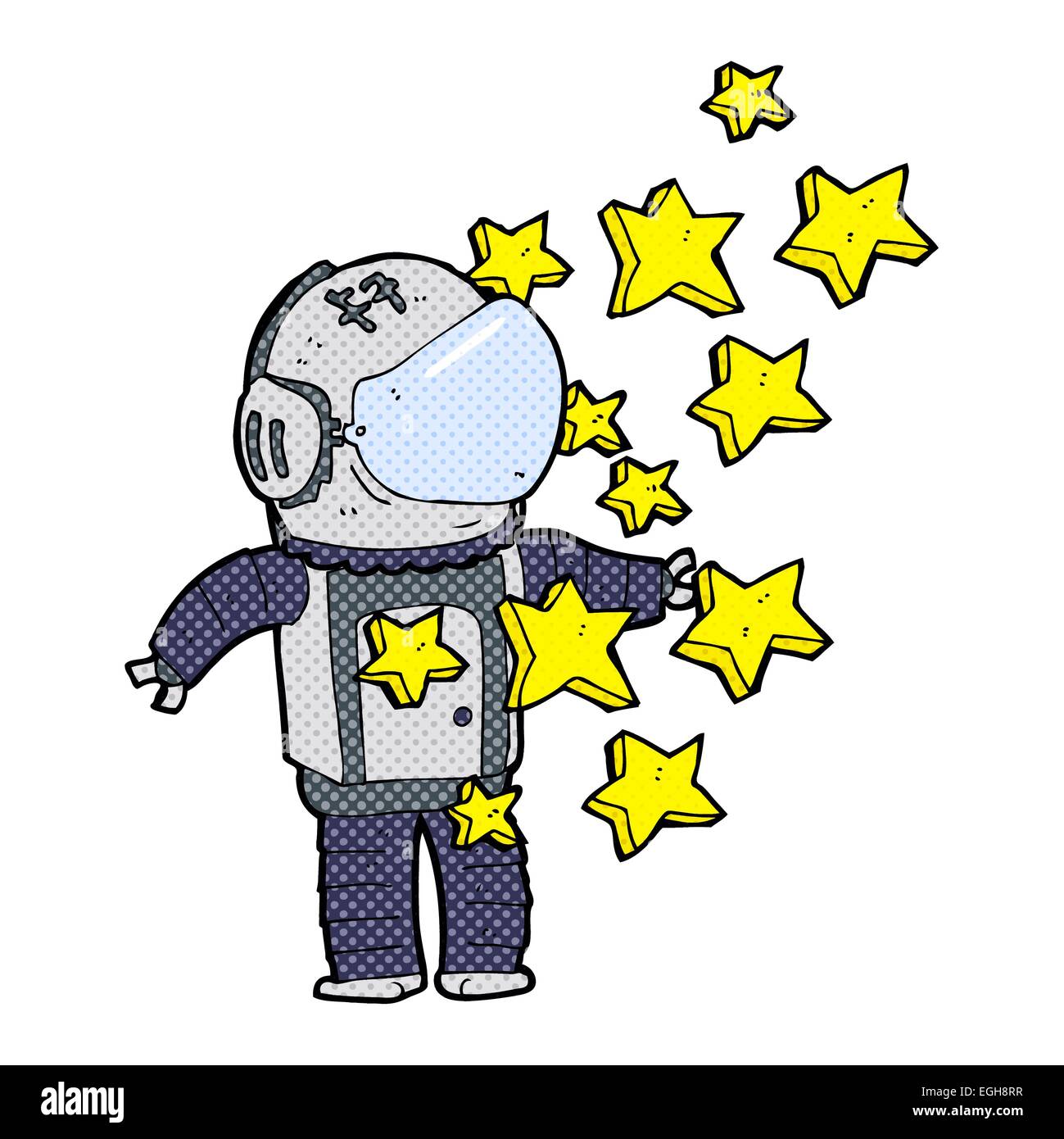Spaceman artwork Stock Vector Images - Alamy