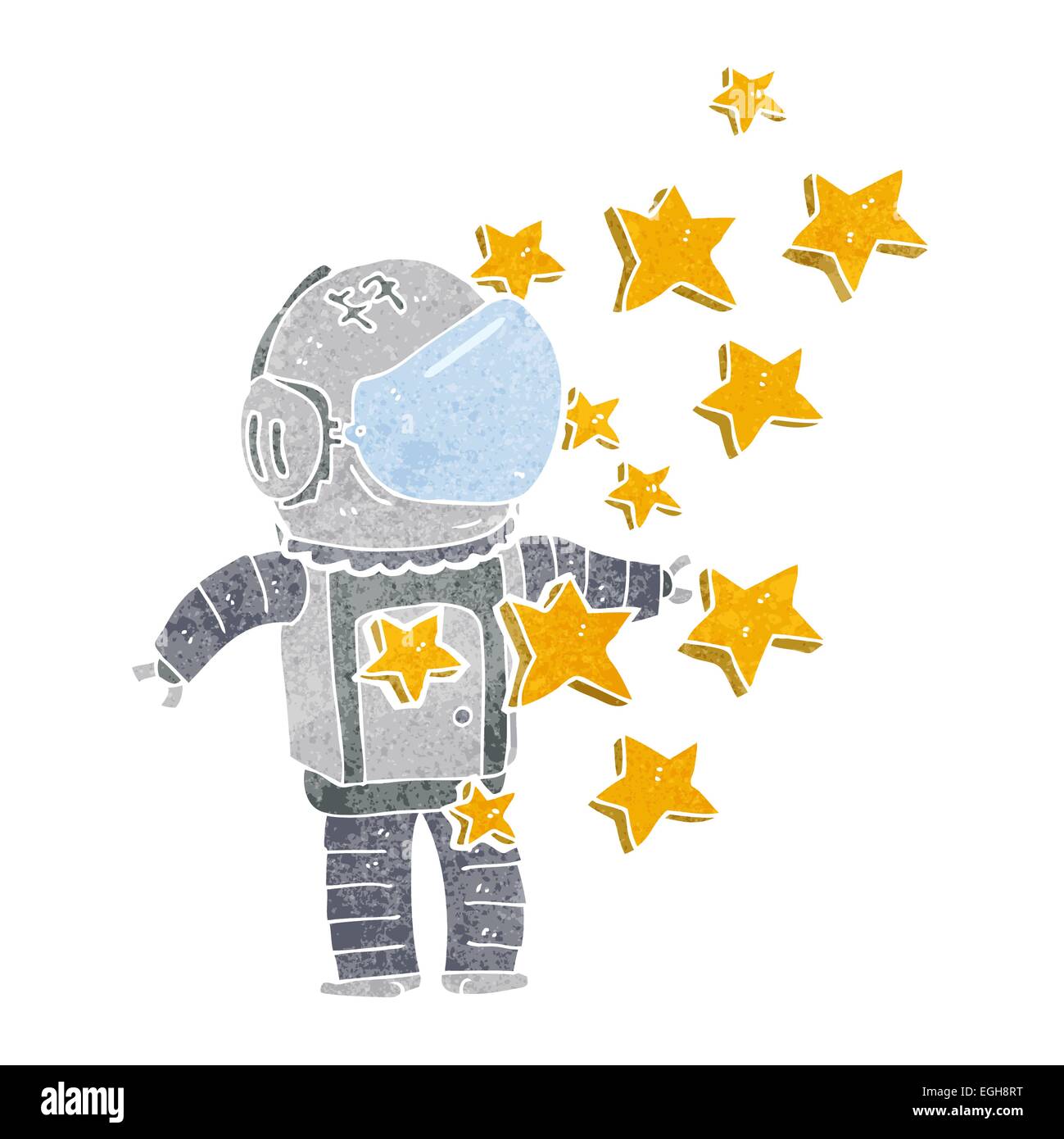 Spaceman artwork Stock Vector Images - Alamy