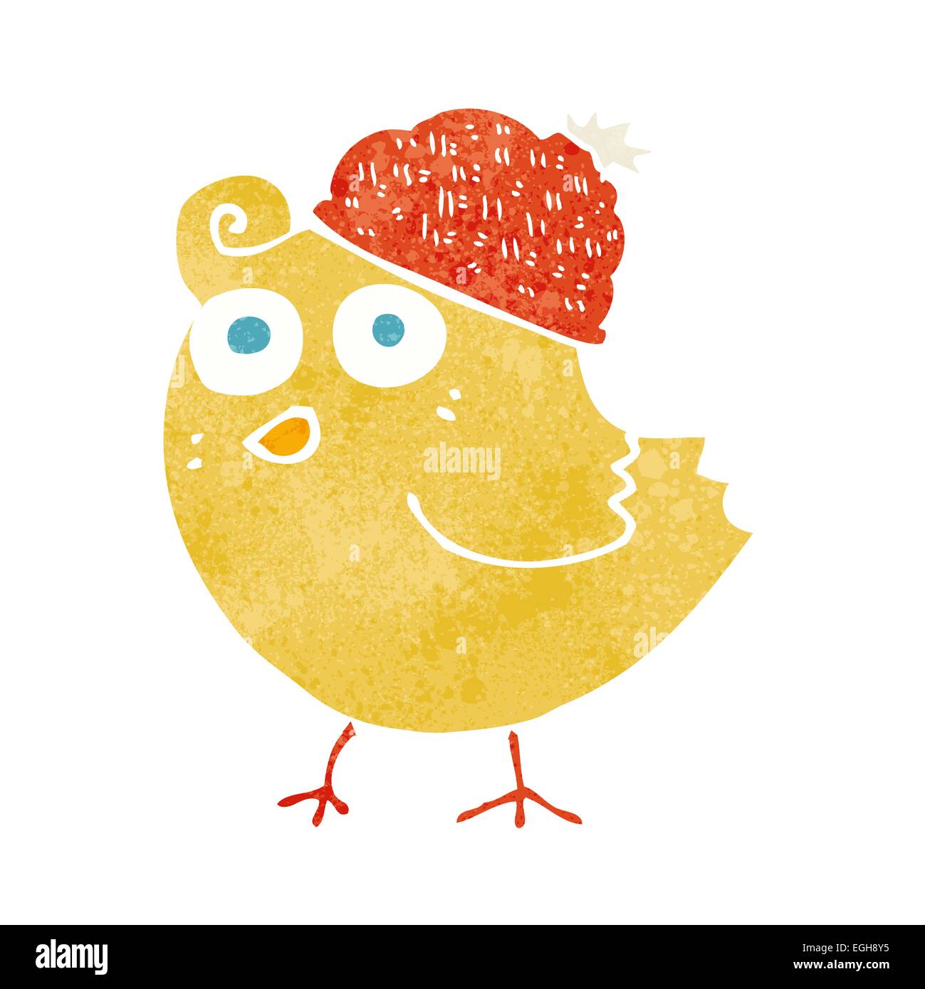 cartoon bird wearing top hat Stock Vector Image & Art - Alamy