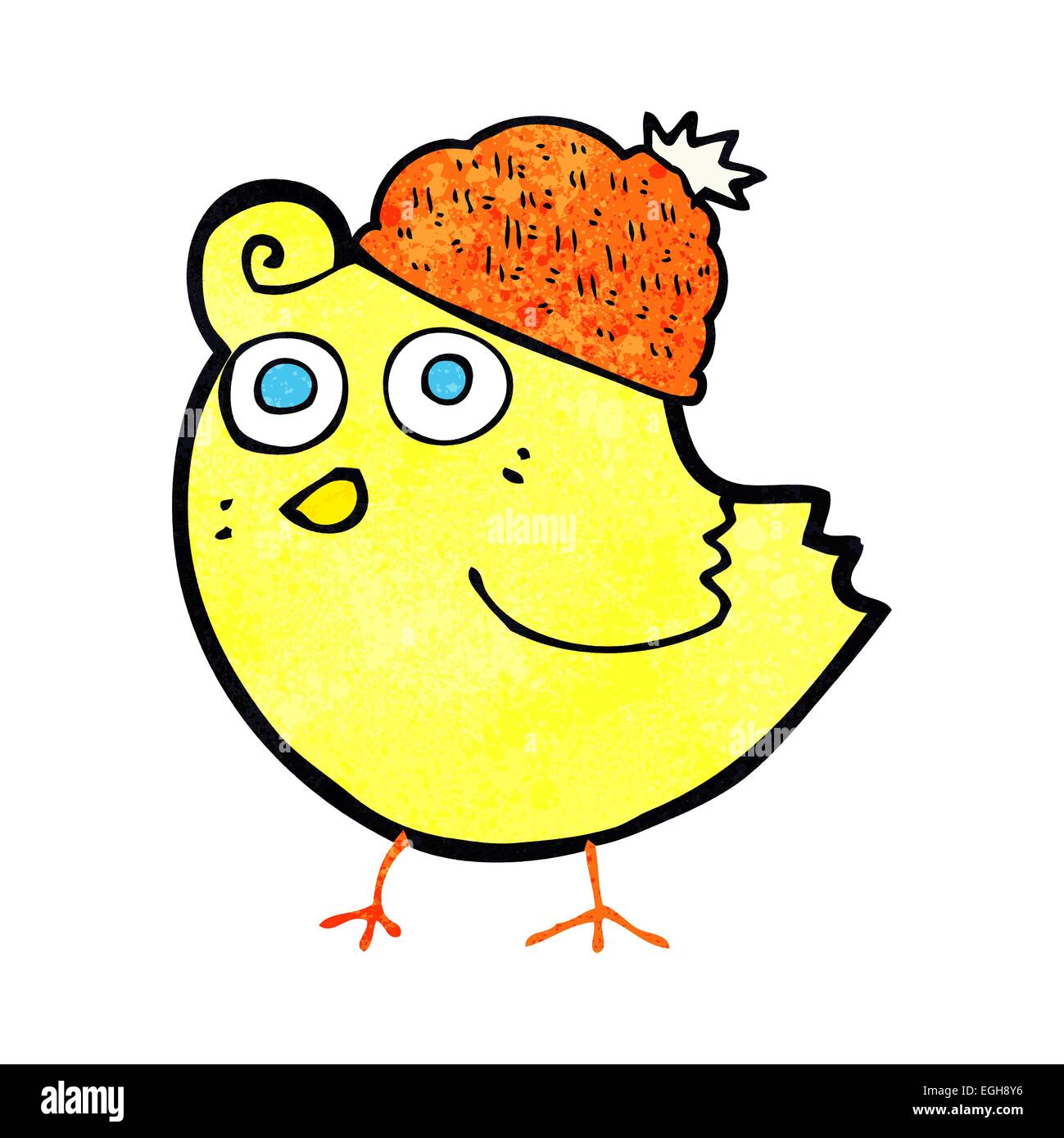 cartoon bird wearing top hat Stock Vector Image & Art - Alamy