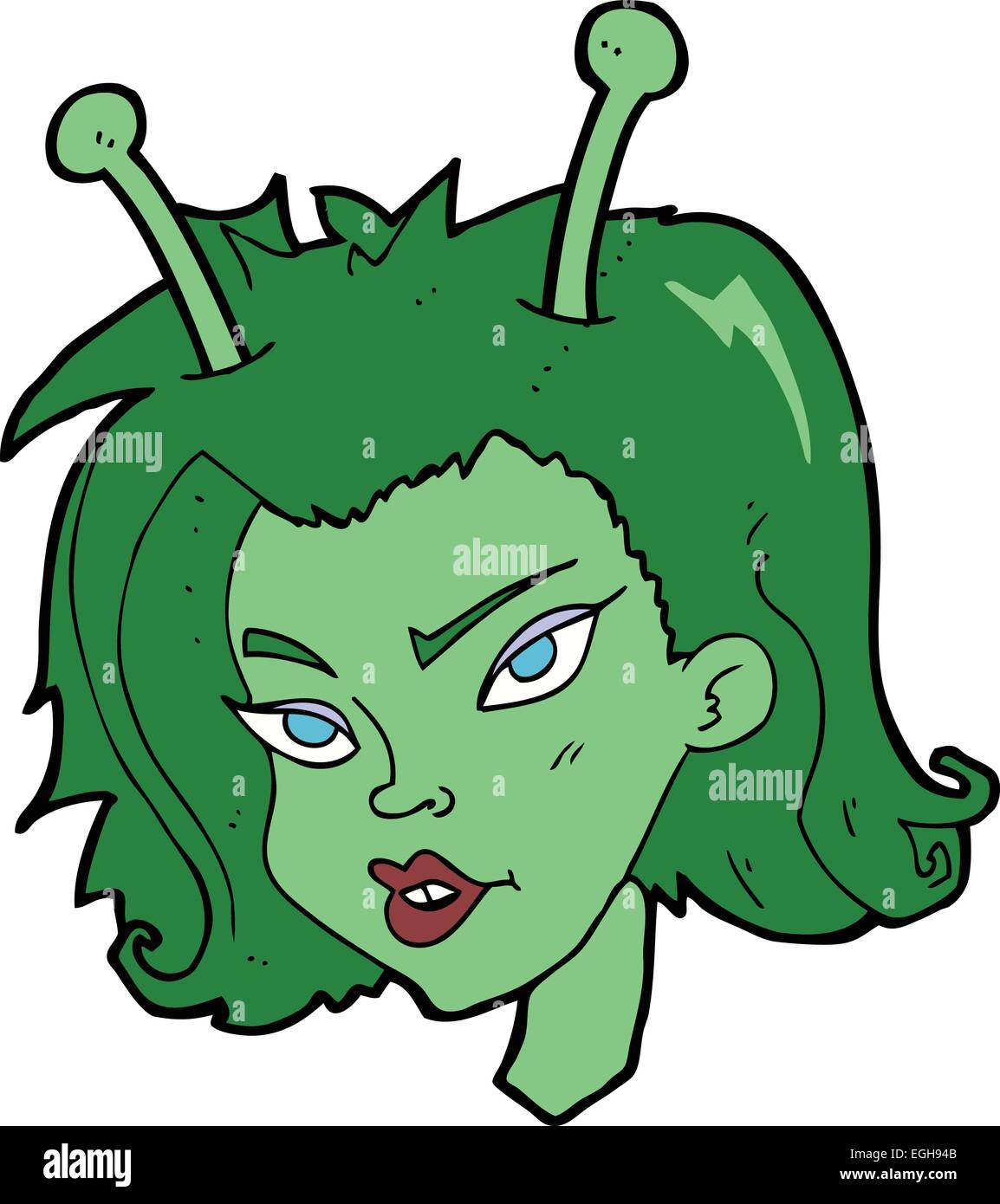 Spacegirl Stock Vector Images - Alamy