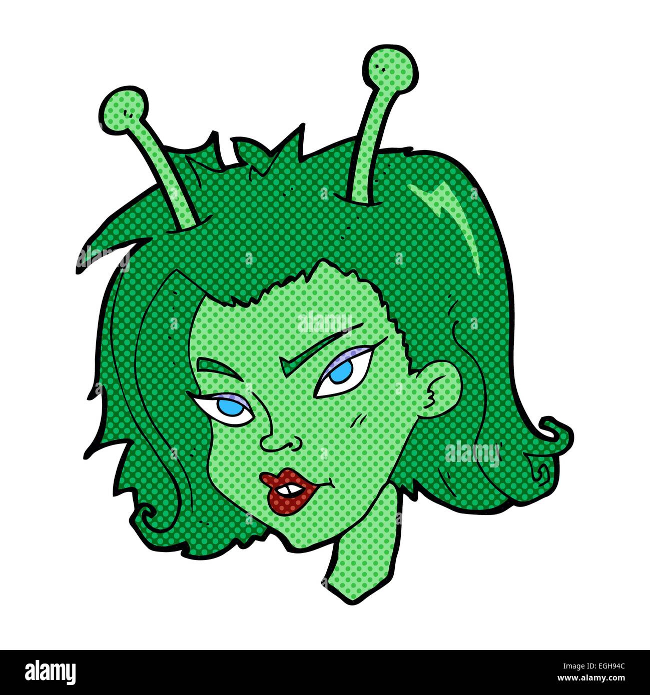 Alien woman Stock Vector Images - Alamy