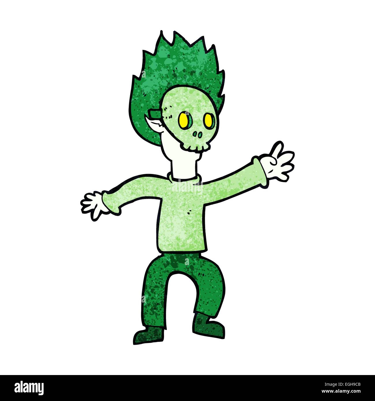 cartoon boy wearing halloween mask Stock Vector Image & Art - Alamy