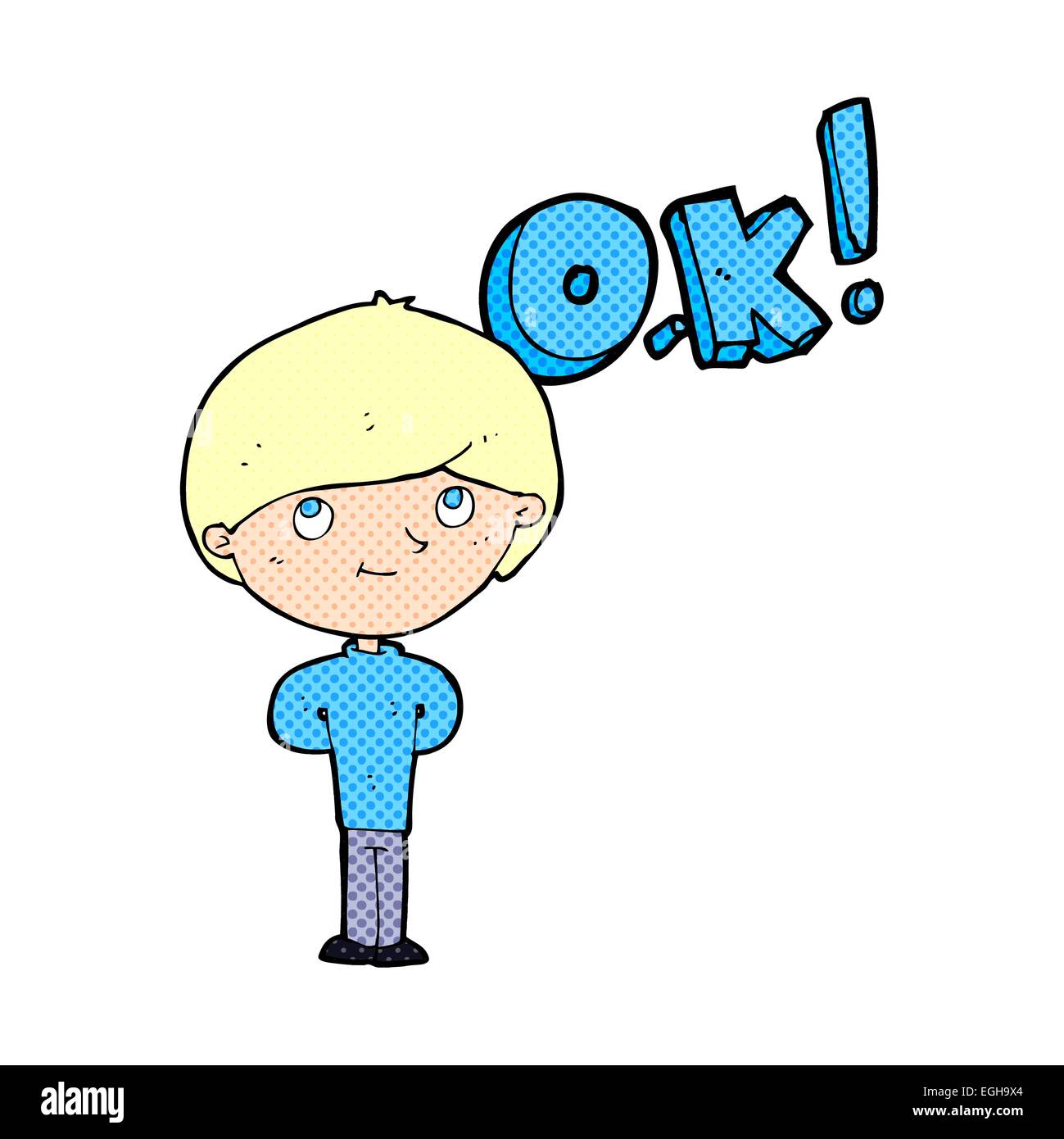 cartoon man thinking OK Stock Vector Image & Art - Alamy