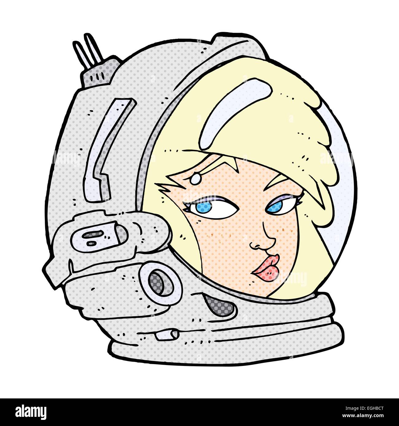 Female Astronaut Comic
