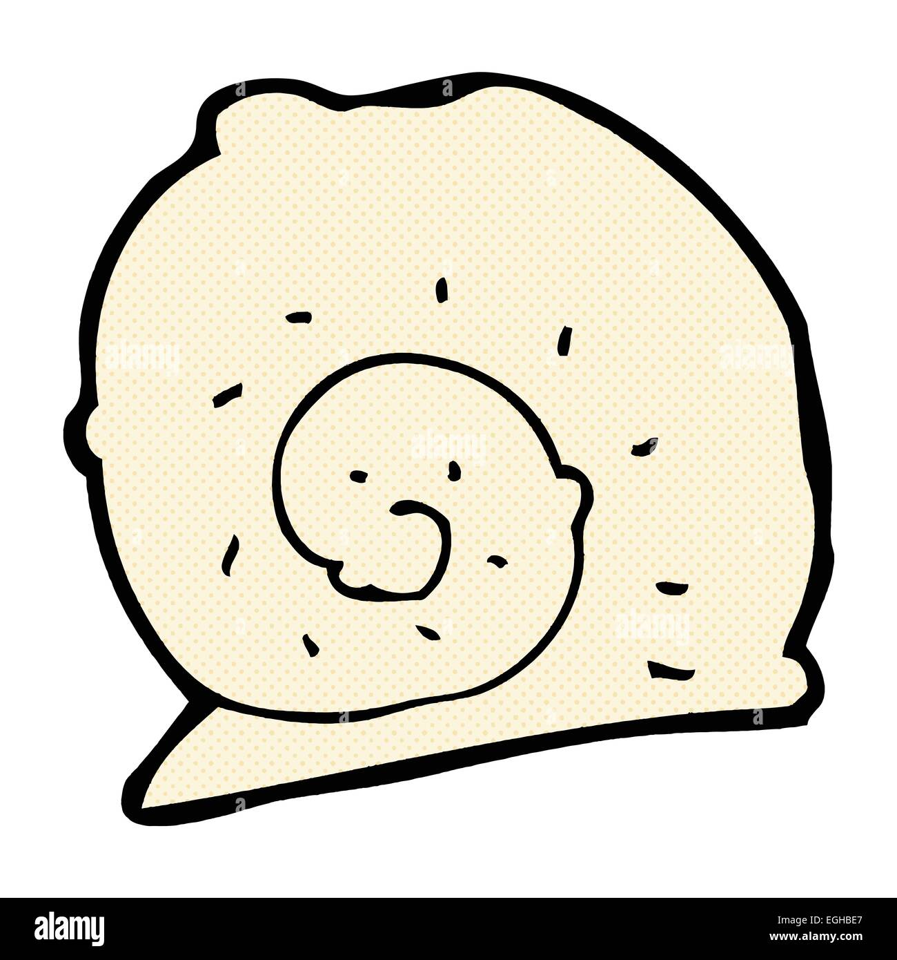 retro comic book style cartoon snail shell Stock Vector Image & Art - Alamy