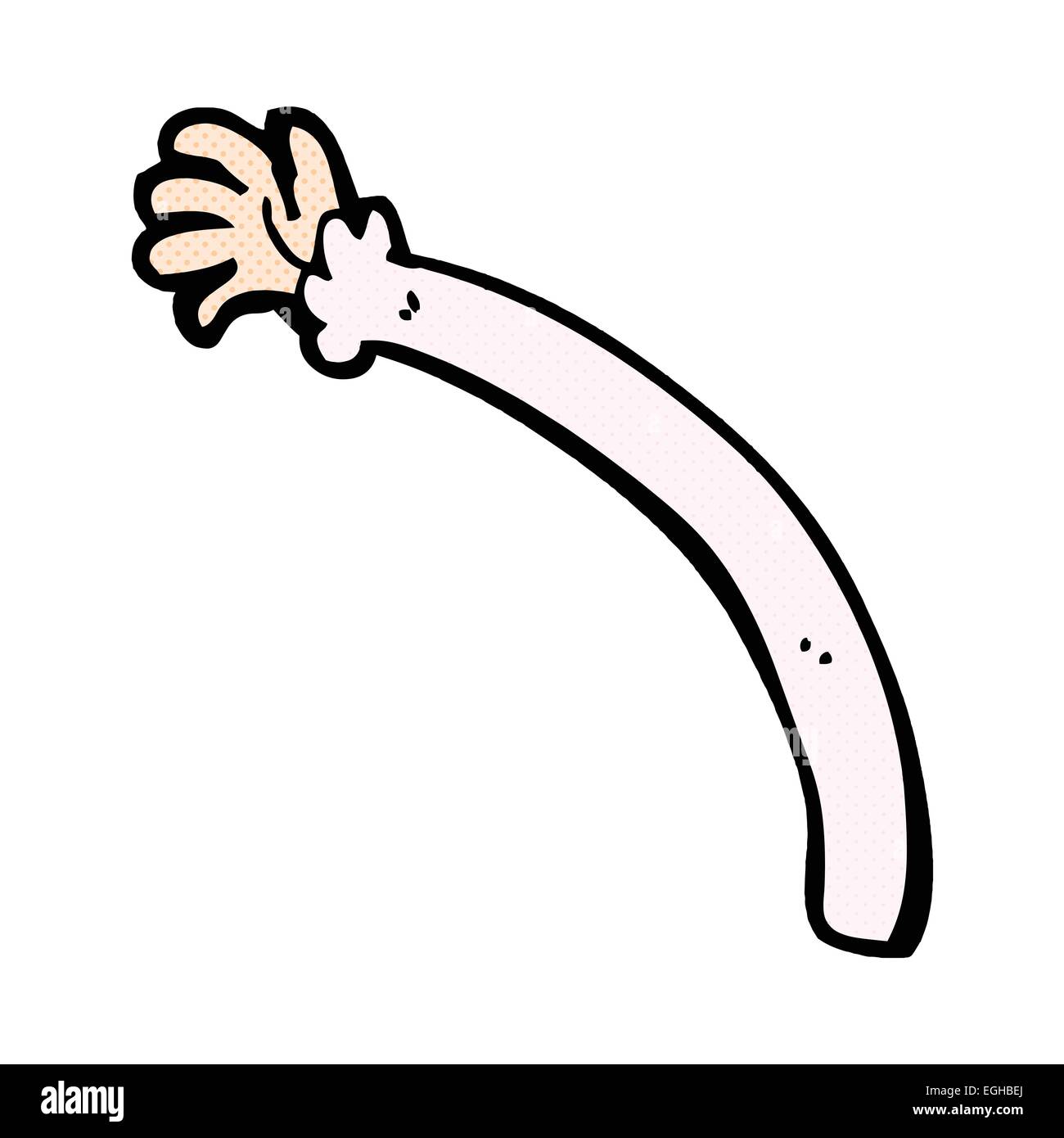 retro comic book style cartoon arm Stock Vector Image & Art - Alamy