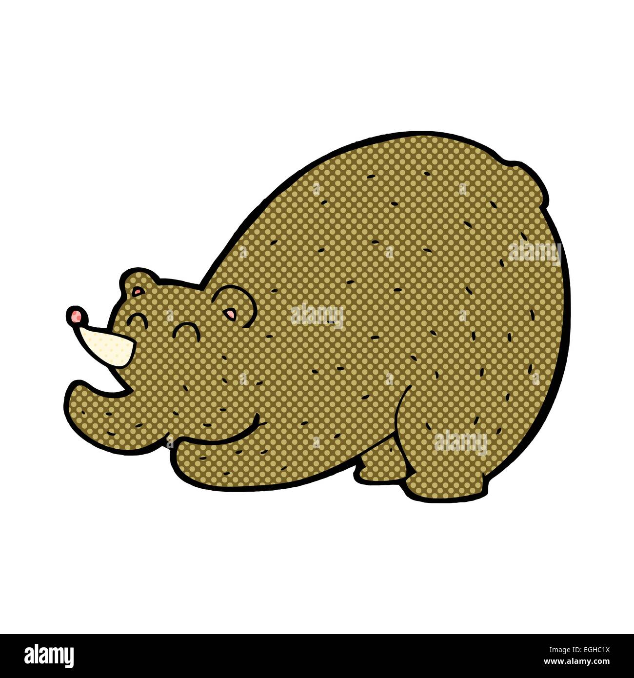 Cartoon stretching bear hi-res stock photography and images - Alamy