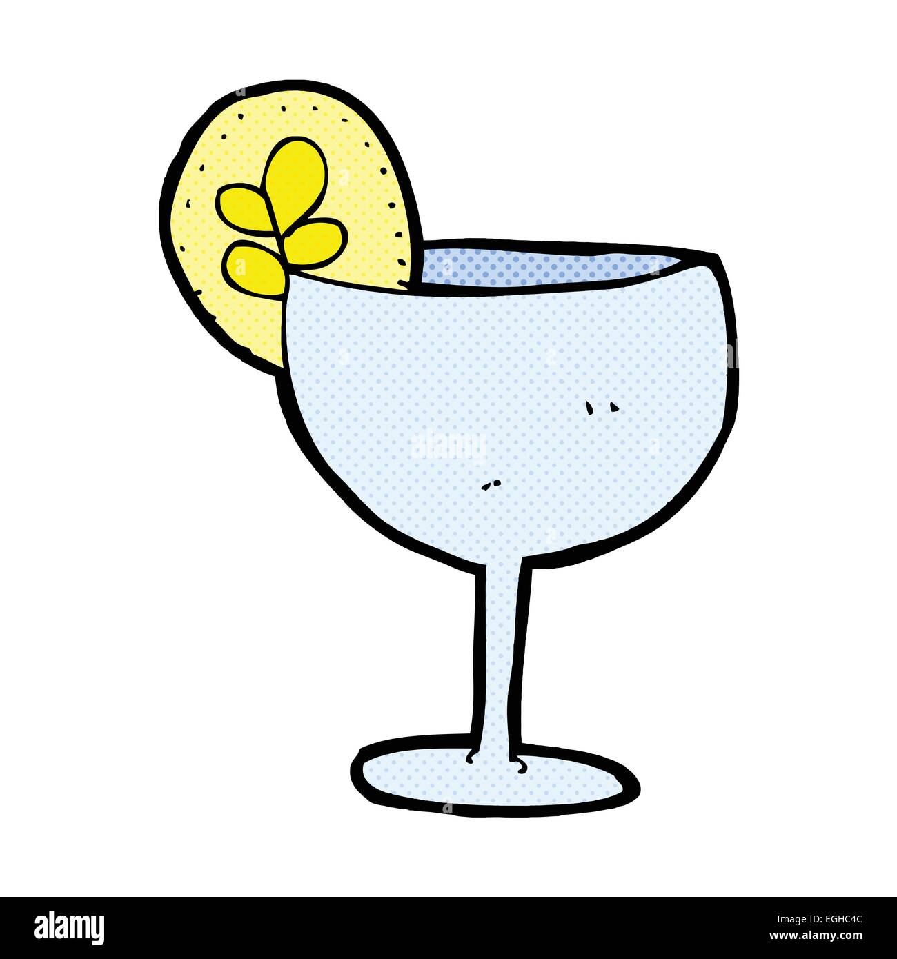 retro comic book style cartoon cocktail Stock Vector Image & Art - Alamy