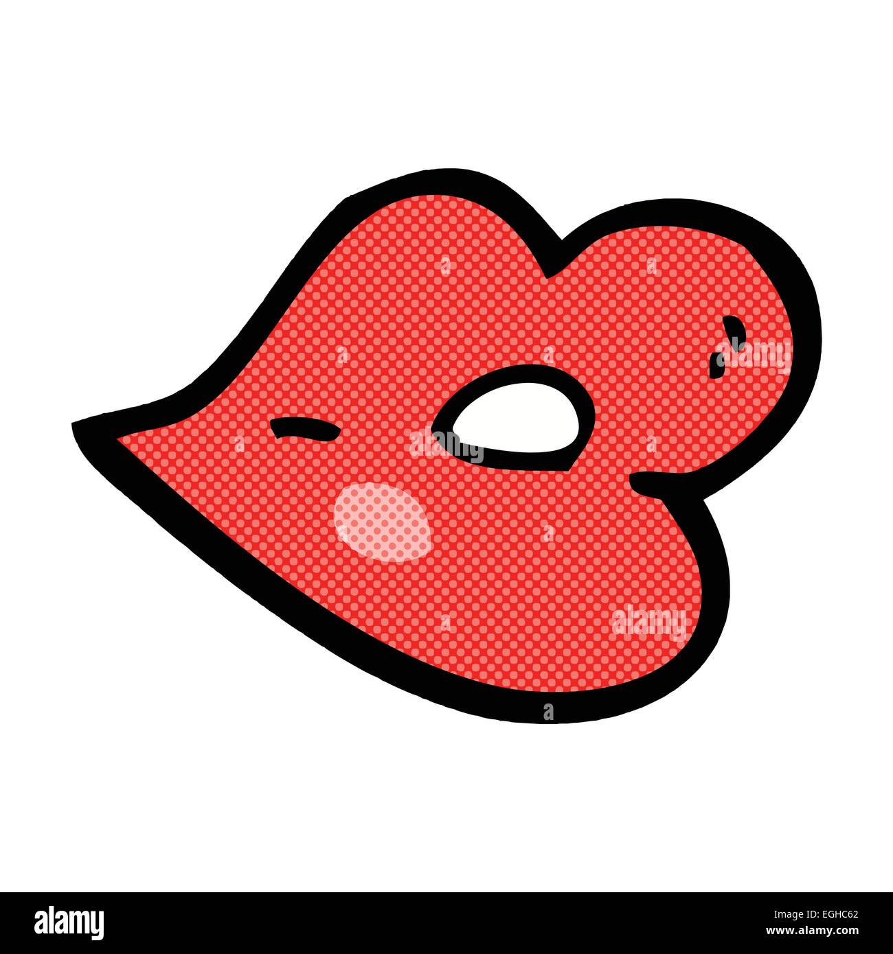 retro comic book style cartoon lips Stock Vector Image & Art - Alamy