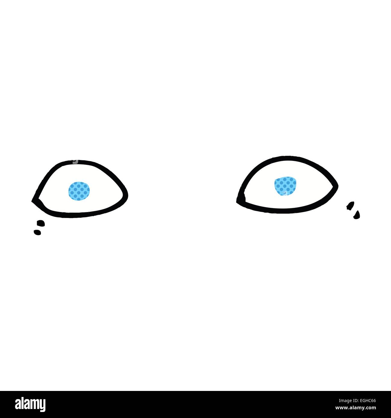 retro comic book style cartoon eyes Stock Vector Image & Art - Alamy