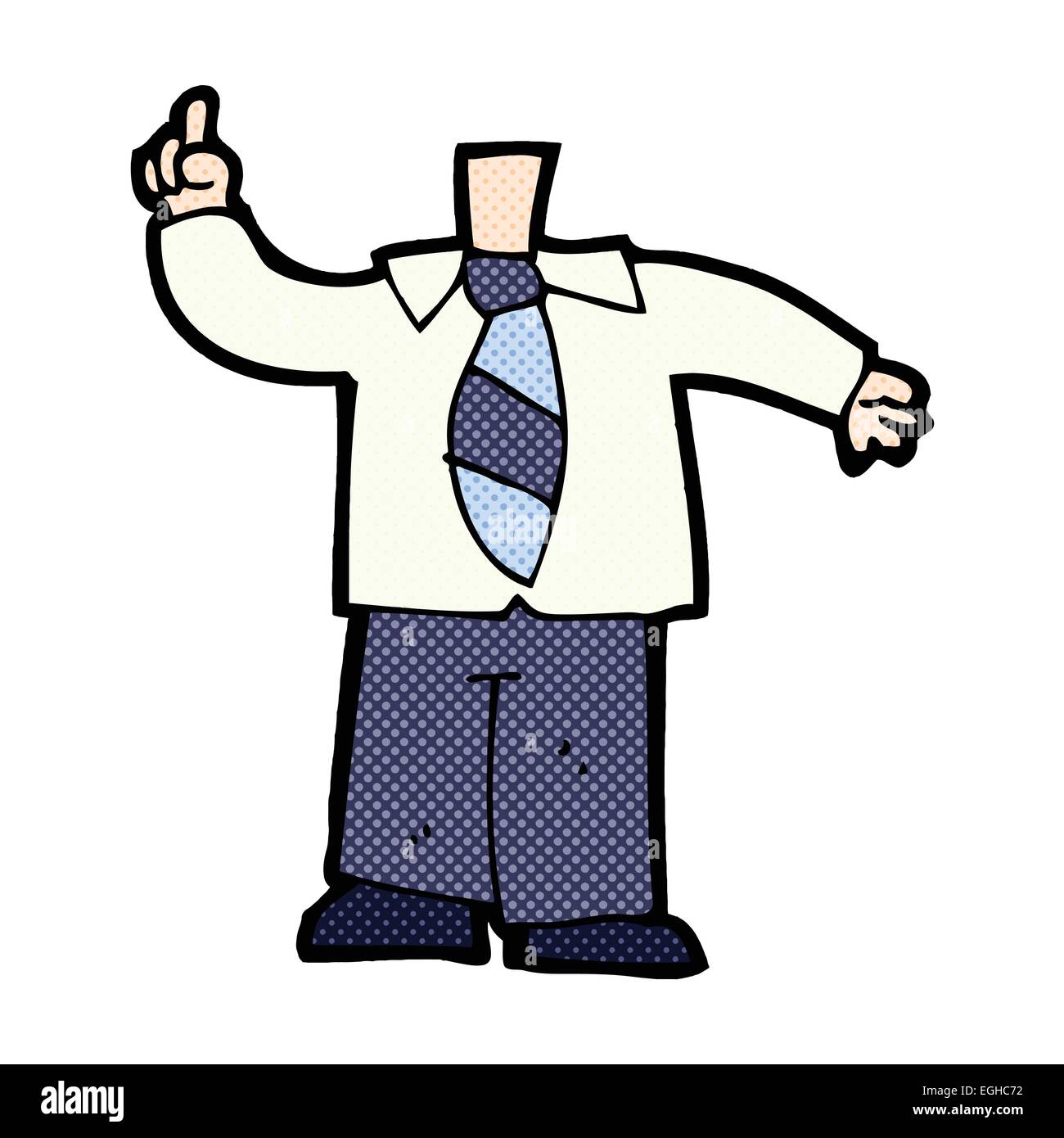 retro comic book style cartoon body Stock Vector Image & Art - Alamy