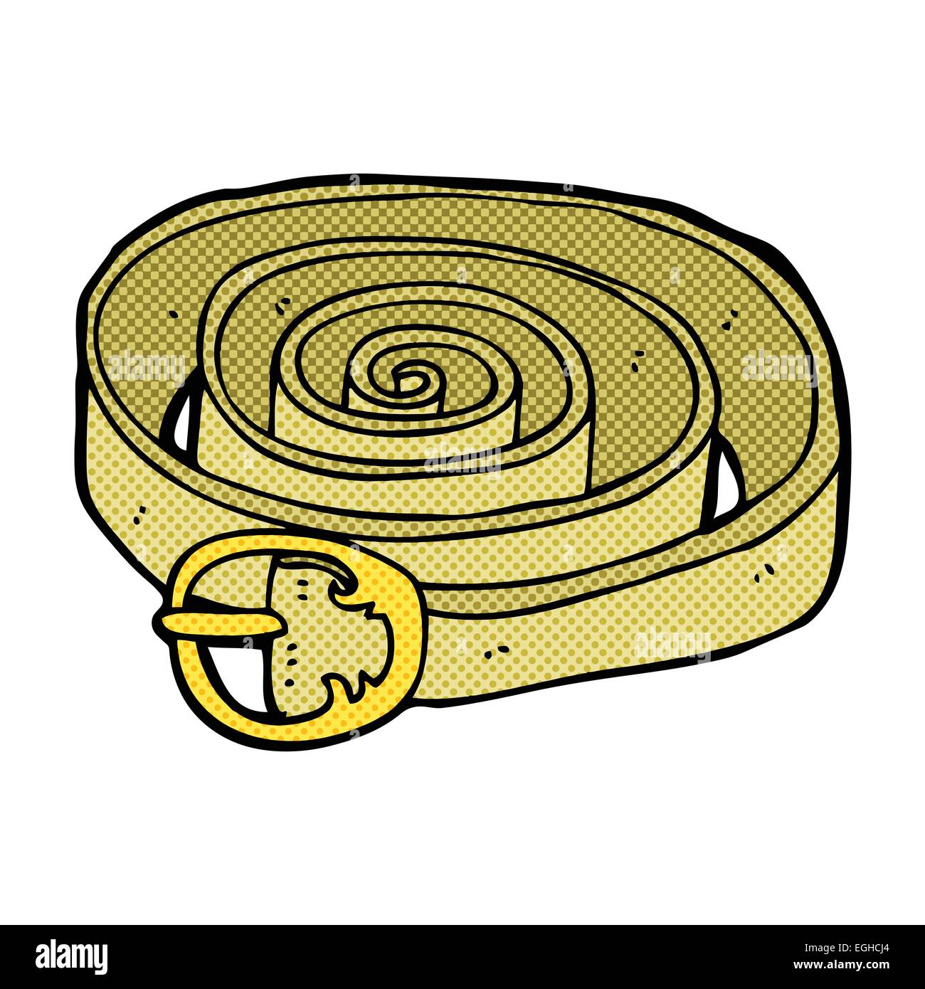 retro comic book style cartoon belt Stock Vector Image & Art - Alamy