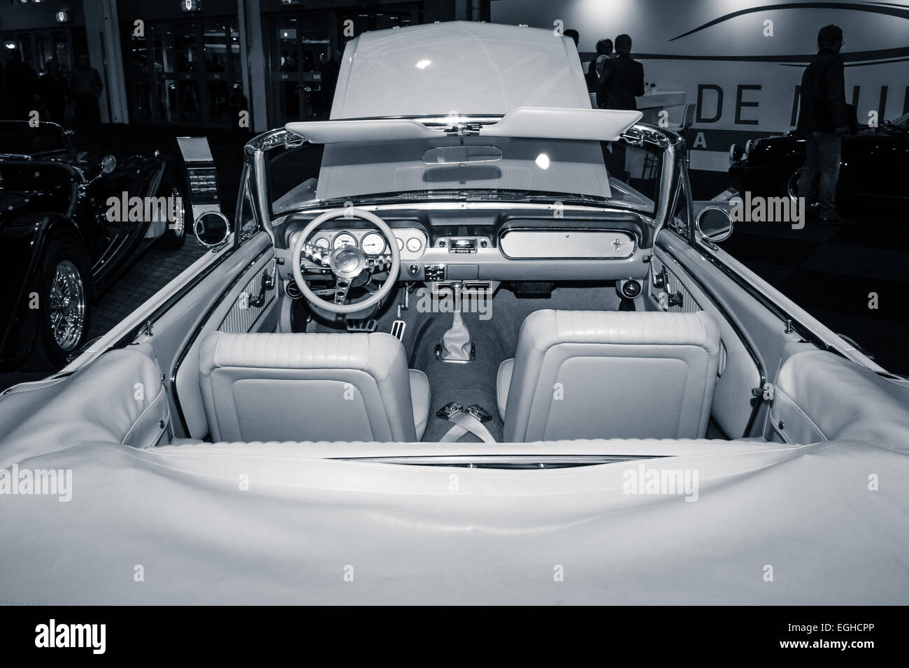 Pony car Ford Mustang convertible (first generation Stock Photo - Alamy