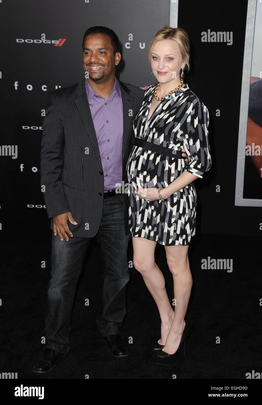 Los Angeles, California, USA. 24th Feb, 2015. Alfonso Ribeiro, Wife ...