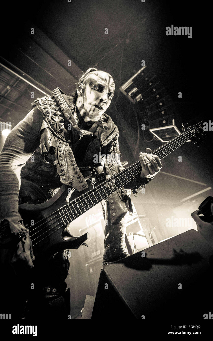 Toronto, Ontario, Canada. 24th Feb, 2015. Bassist ORION of Polish ...