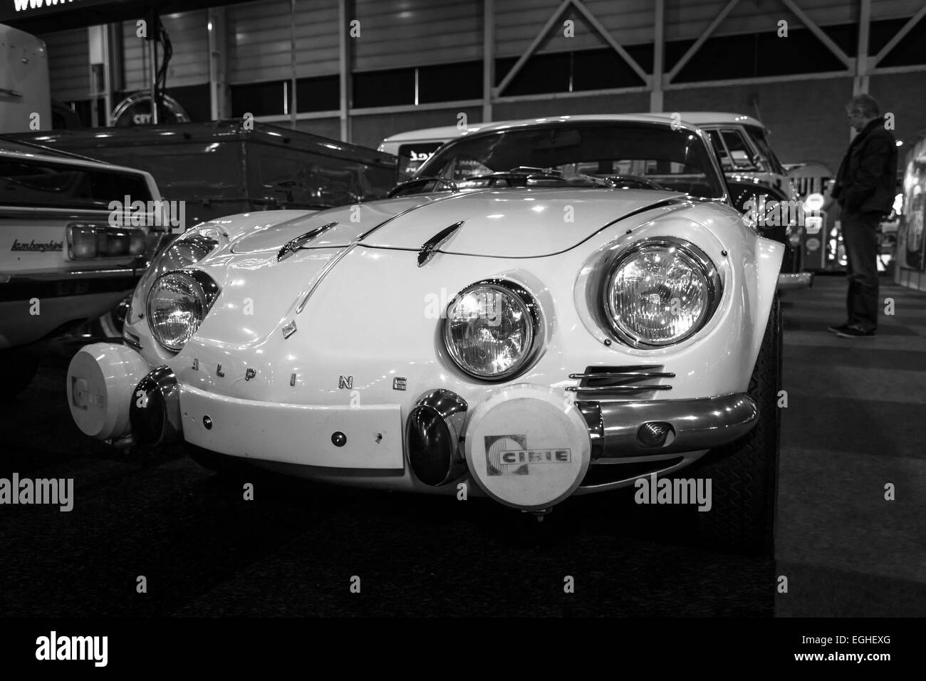 Renault alpine Black and White Stock Photos & Images - Alamy