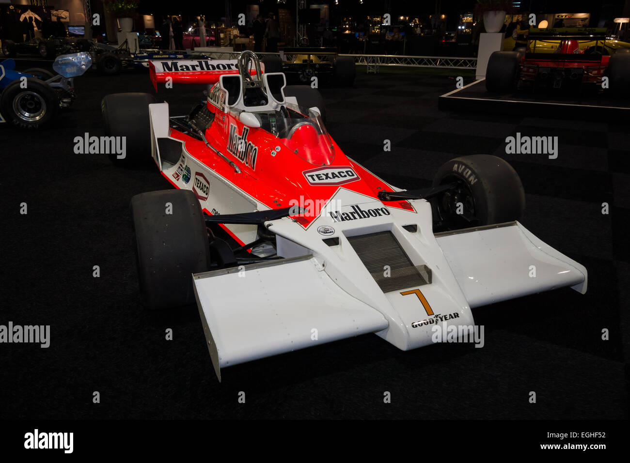 Formula One car McLaren M26, designed by Gordon Coppuck, 1977 Stock ...