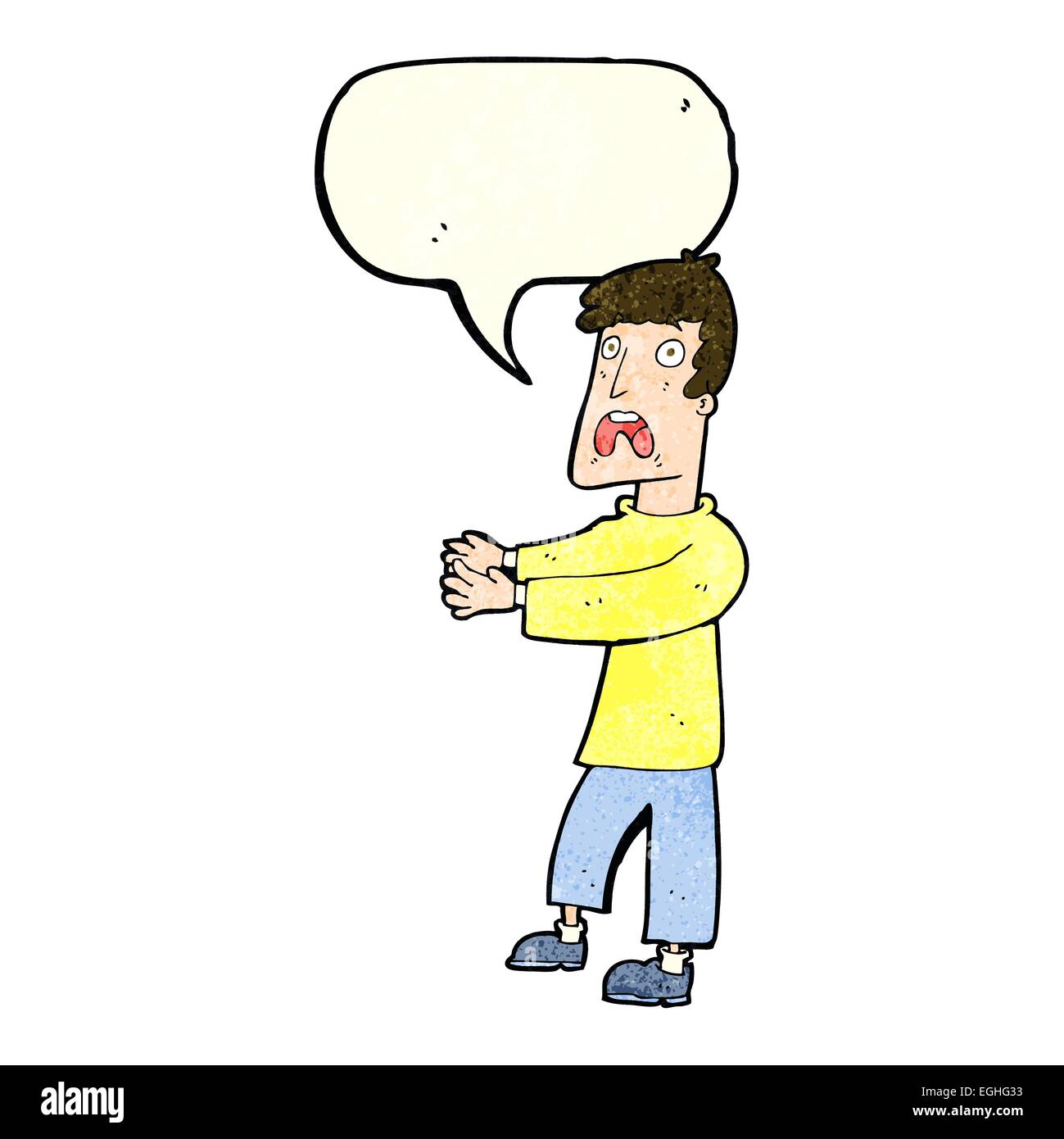 Shriek speech hi-res stock photography and images - Alamy