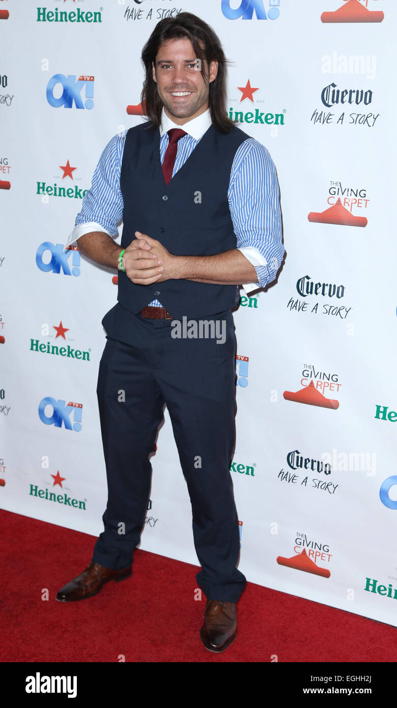 OK TV pre-Emmy Awards party - Arrivals Featuring: Alex Biffin Where ...