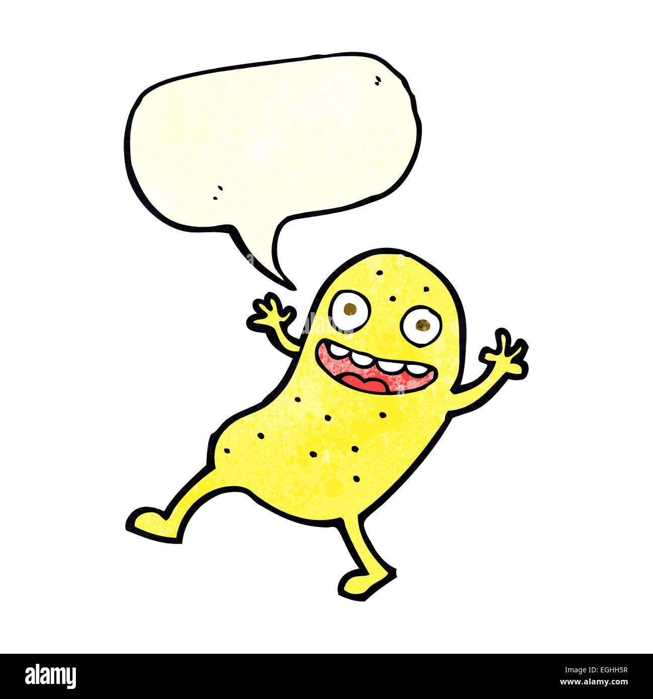cartoon potato with speech bubble Stock Vector Image & Art - Alamy