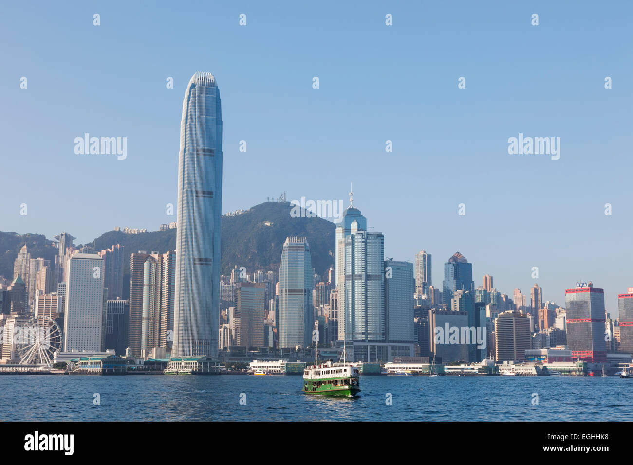 China, Hong Kong, City Skyline Stock Photo - Alamy