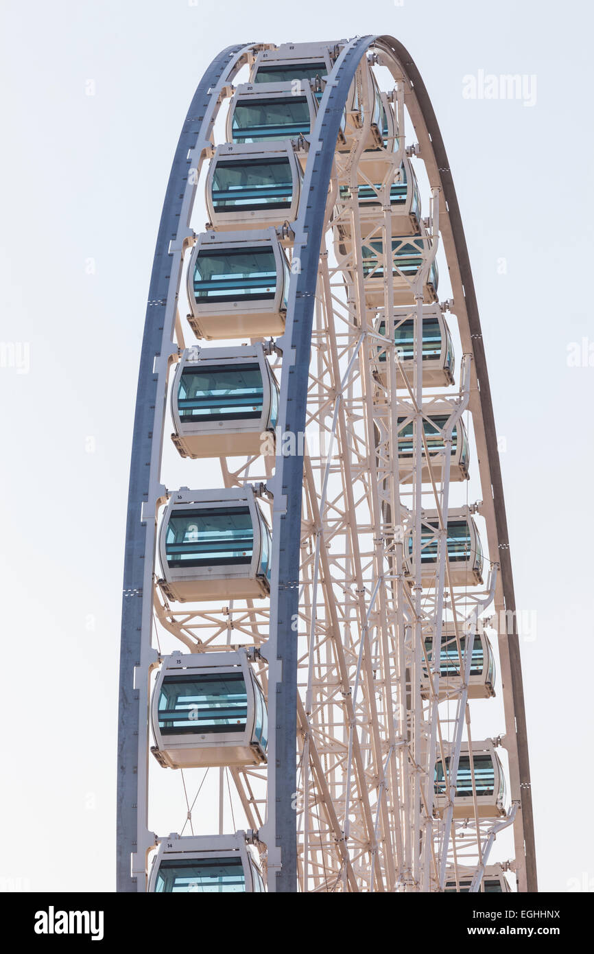 China, Hong Kong, Central, Hong Kong Observation Wheel Stock Photo - Alamy