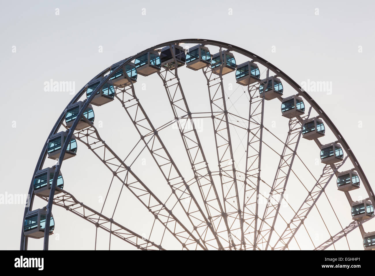 China, Hong Kong, Central, Hong Kong Observation Wheel Stock Photo - Alamy
