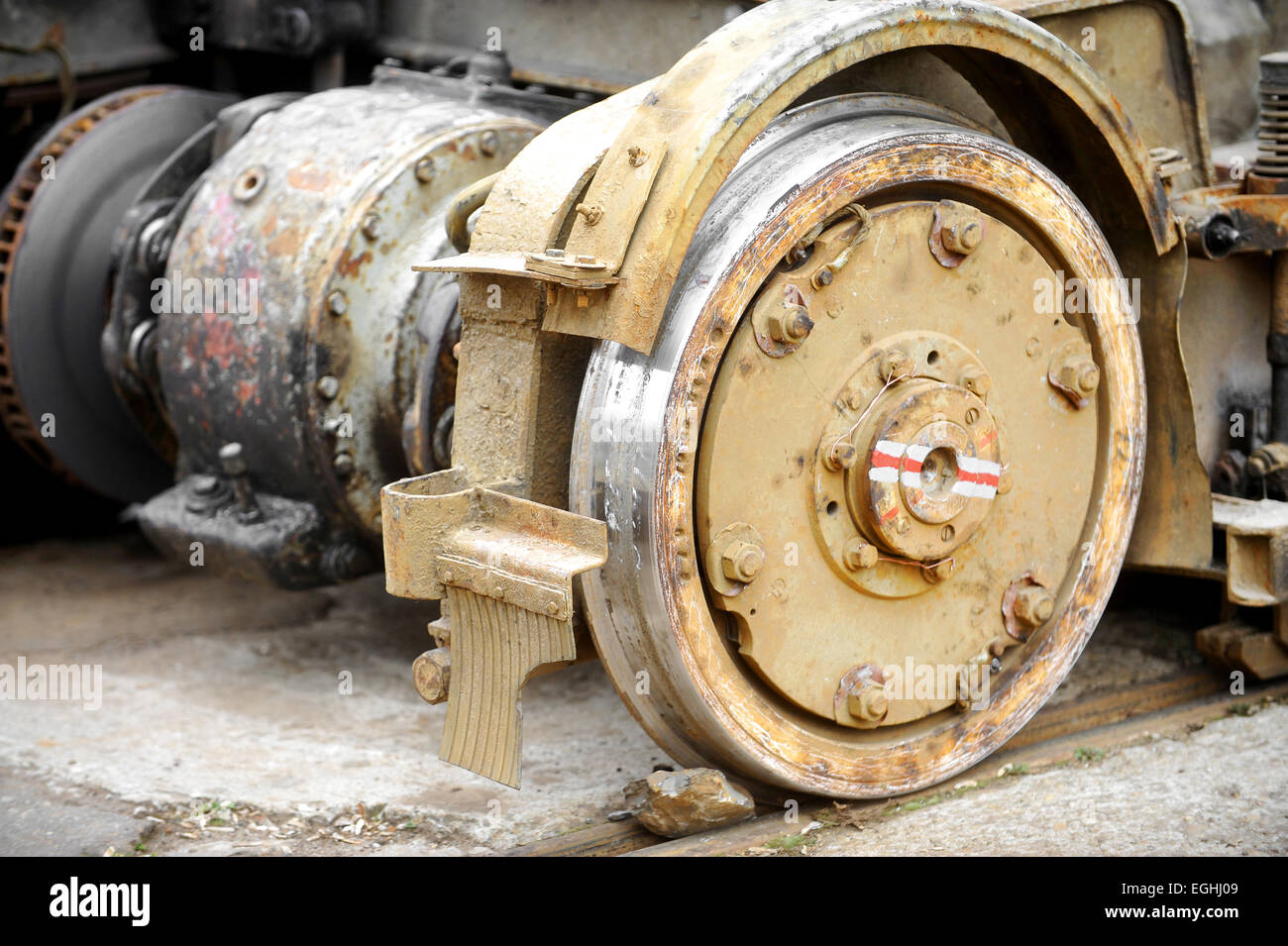Tram wheels hi-res stock photography and images - Alamy