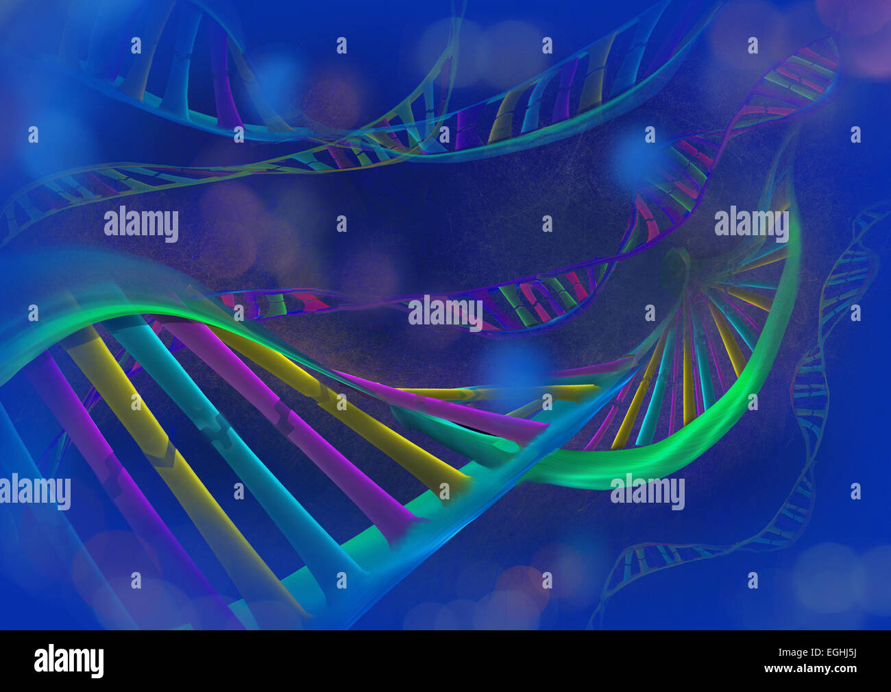 Dna chains hi-res stock photography and images - Alamy