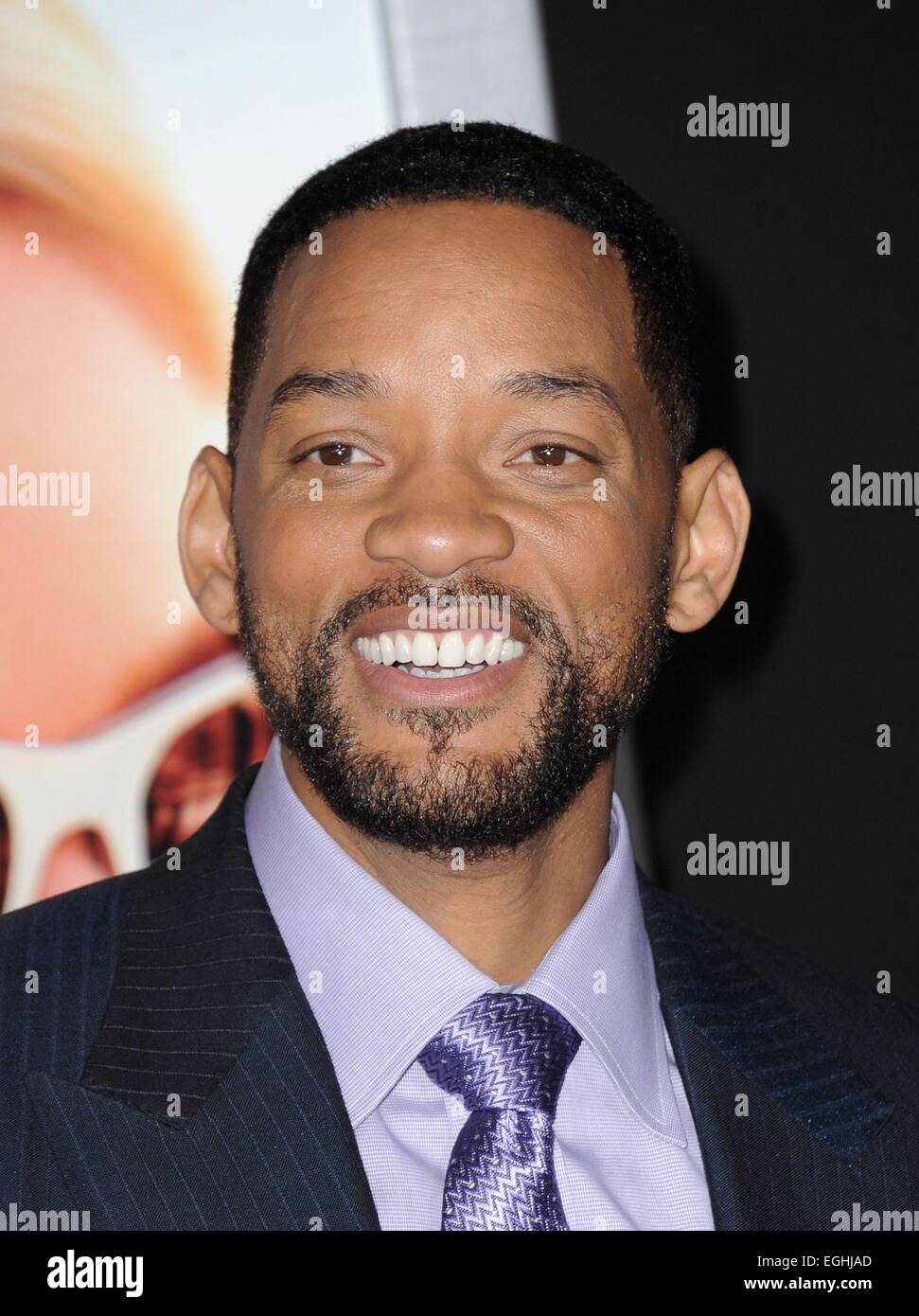 Los Angeles, CA, USA. 24th Feb, 2015. Will Smith at arrivals for FOCUS ...