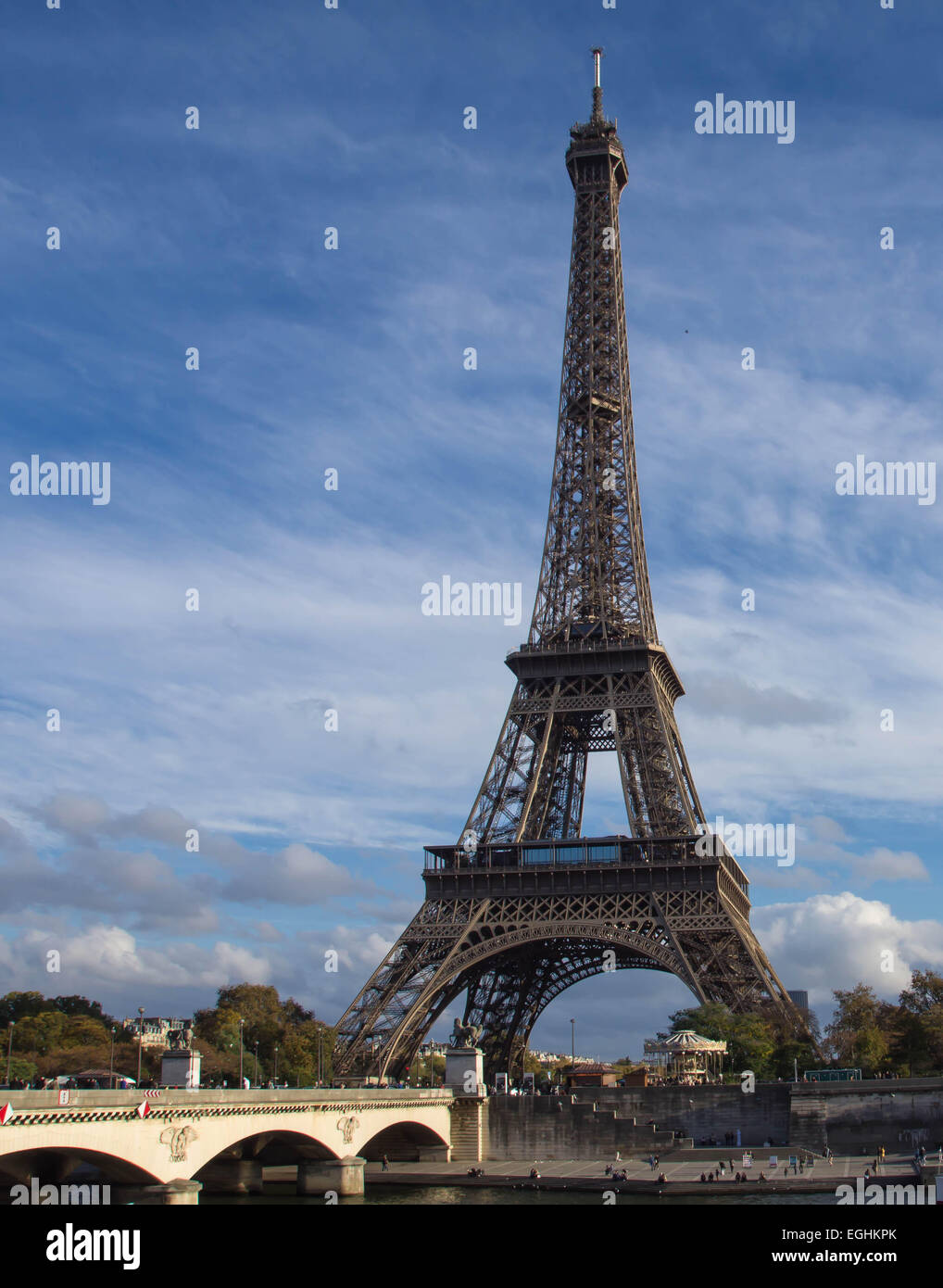 Eiffel tower view from hi-res stock photography and images - Alamy