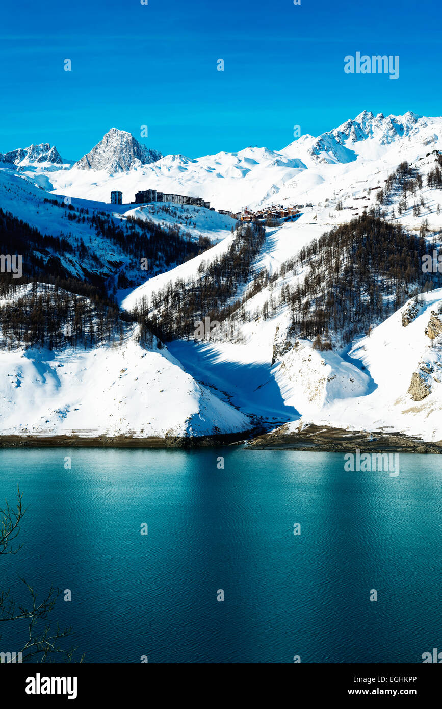 The tignes dam hi-res stock photography and images - Alamy