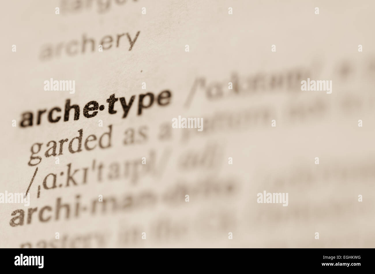 Archetype hi-res stock photography and images - Alamy