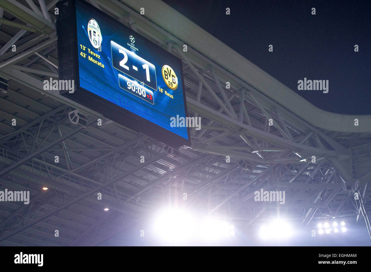 The Final Scoreboard, FEBRUARY 24, 2015 - Football / Soccer : UEFA ...