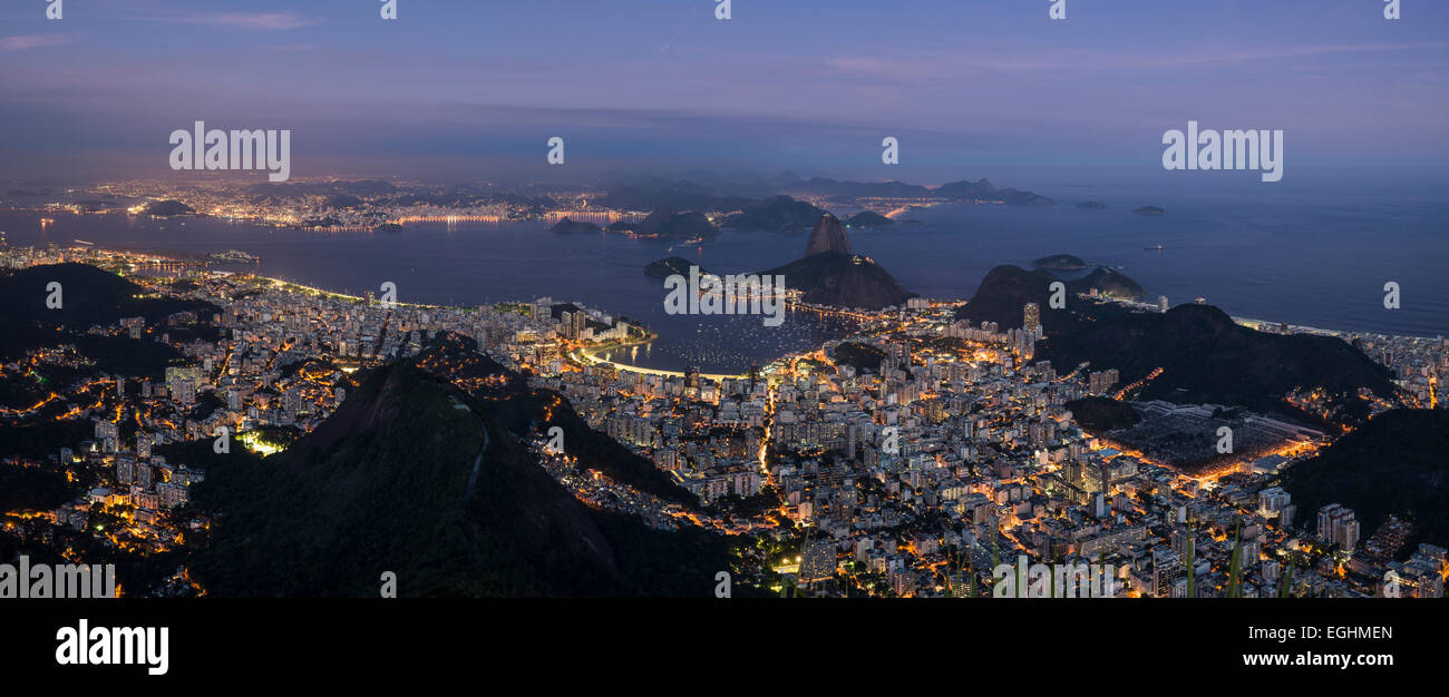 Cristo redentor view hi-res stock photography and images - Alamy