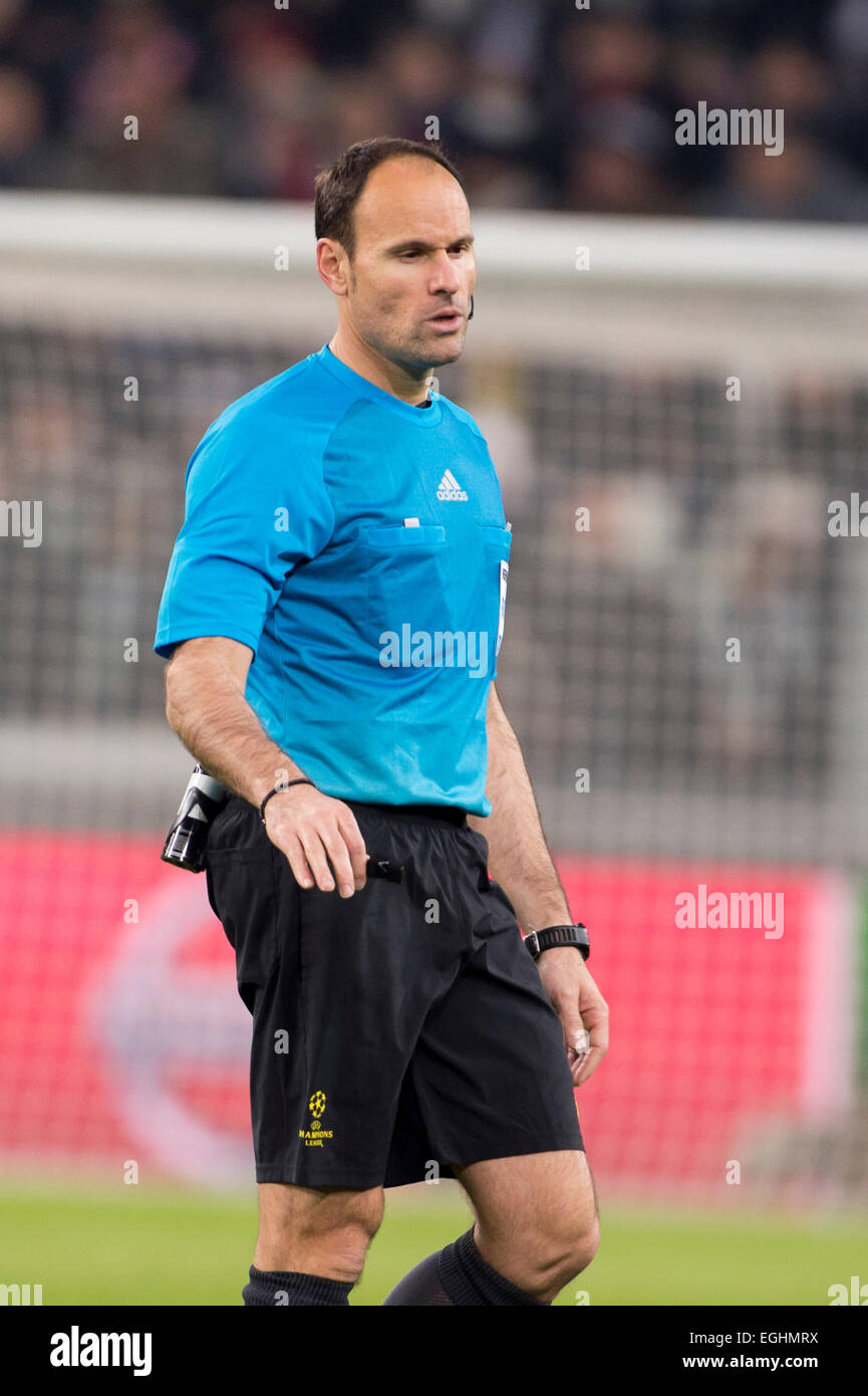 Antonio Mateu Lahoz (Referee), FEBRUARY 24, 2015 - Football / Soccer ...