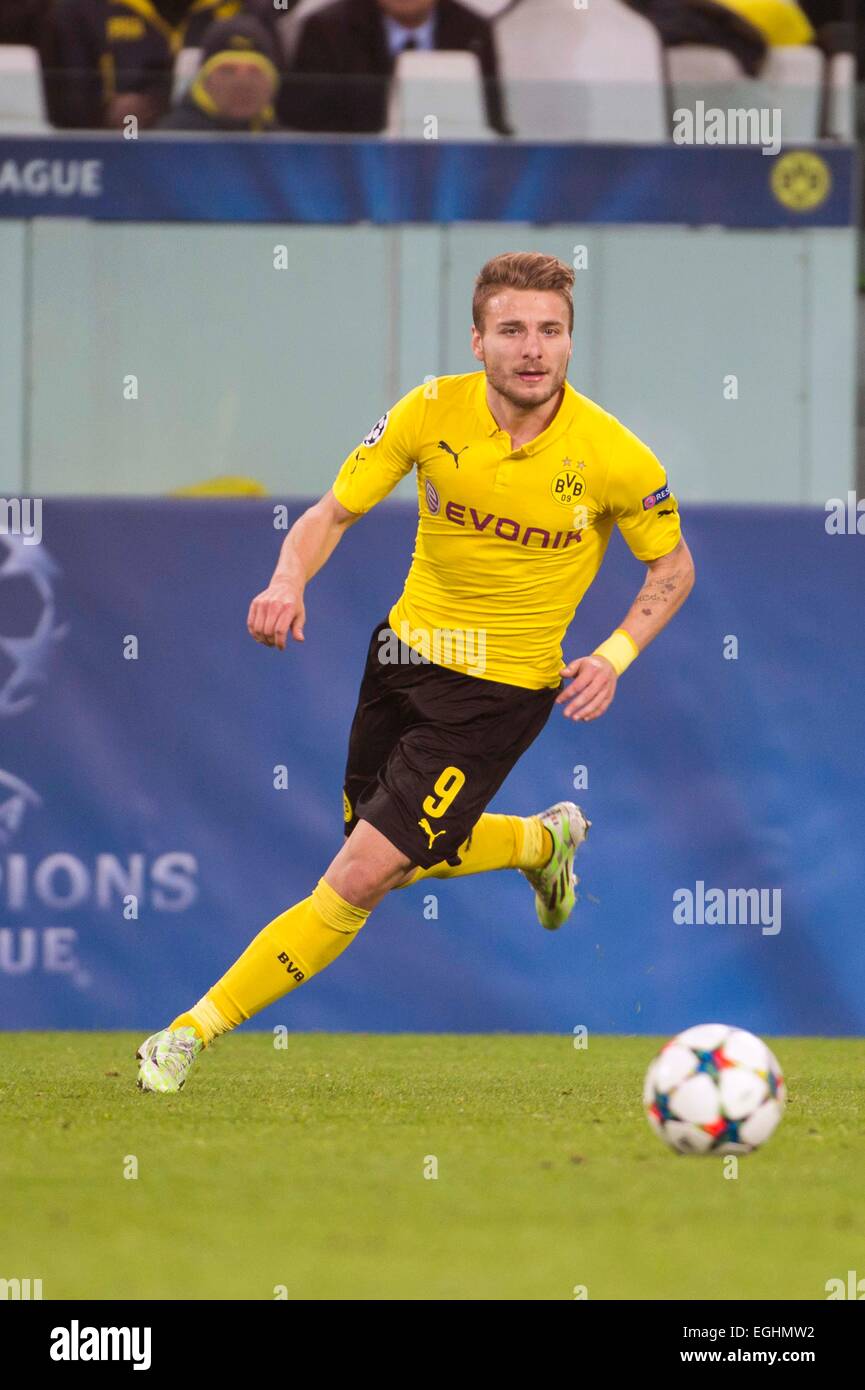 Ciro Immobile (Dortmund), FEBRUARY 24, 2015 - Football / Soccer : UEFA ...
