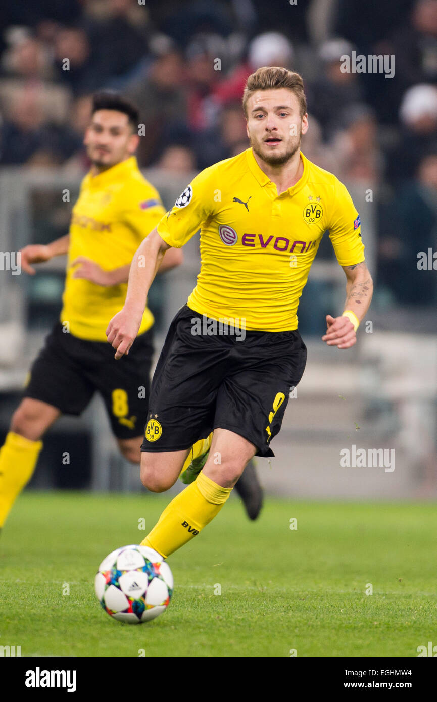 Ciro Immobile (Dortmund), FEBRUARY 24, 2015 - Football / Soccer : UEFA ...
