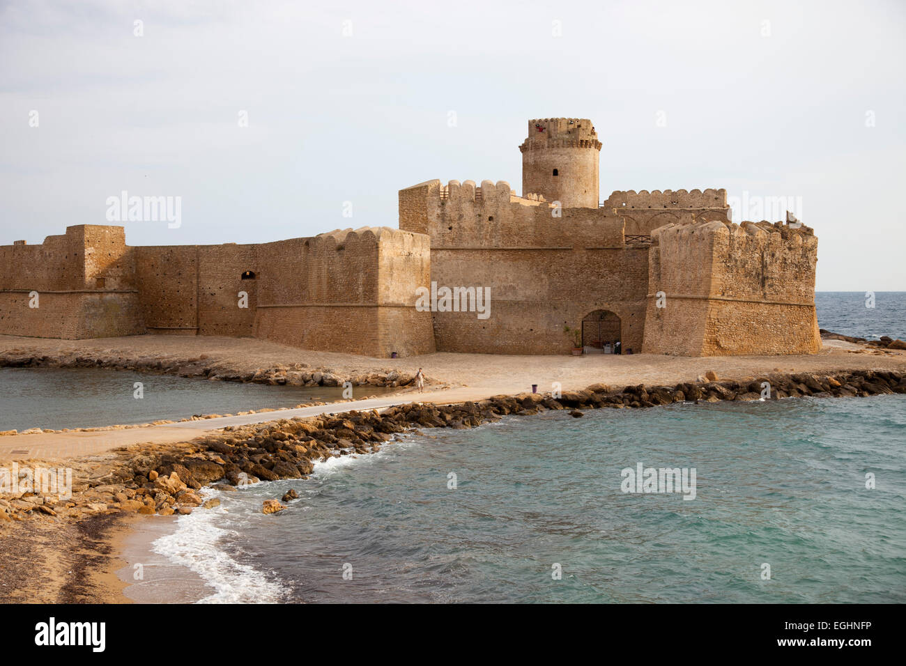 Crotone castle hi-res stock photography and images - Alamy