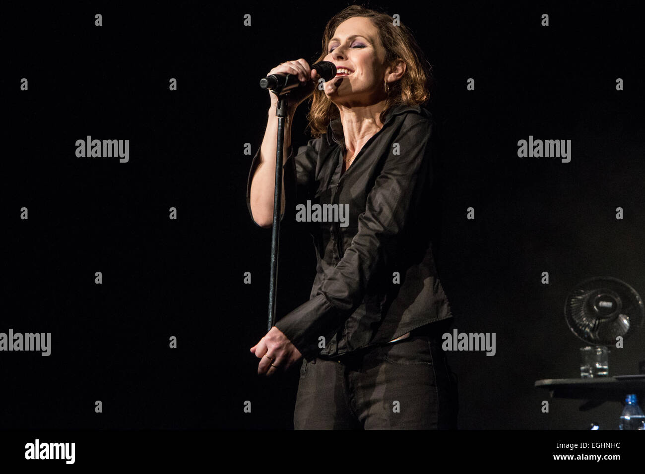 Milan Italy. 24th February 2015. The British singer ALISON MOYET ...
