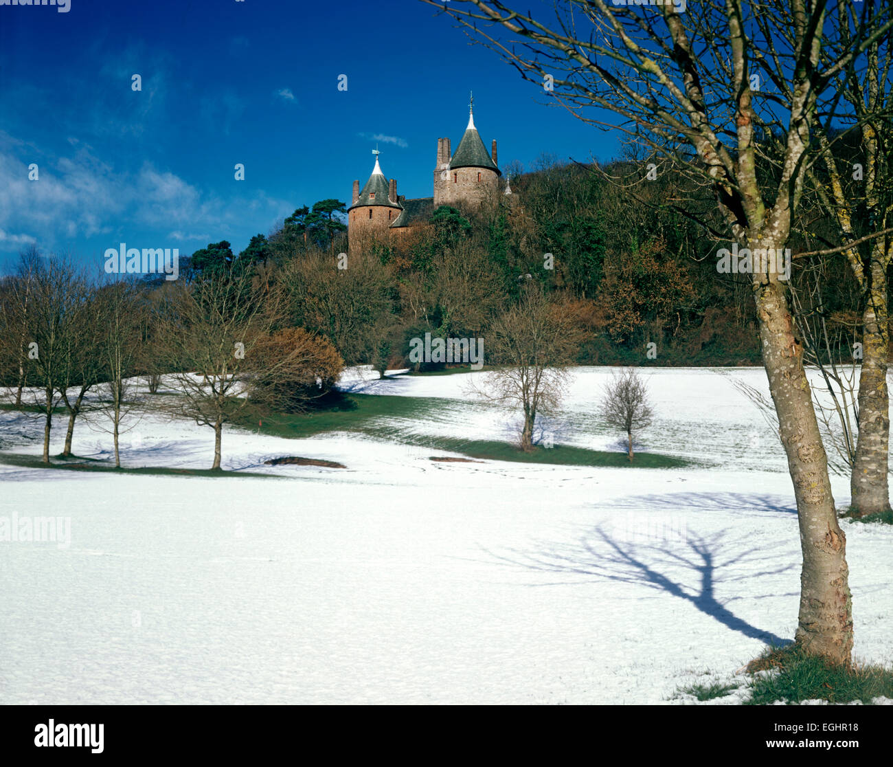 Castell coch christmas hi-res stock photography and images - Alamy