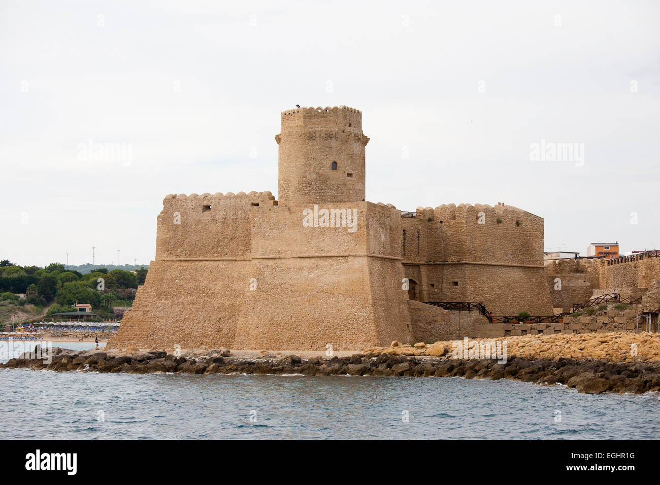 Crotone castle hi-res stock photography and images - Alamy